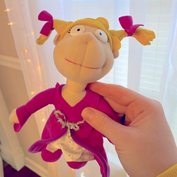 Nickelodeon | Toys | 998 Vintage Angelica Rugrats Plush Toy | Poshmark